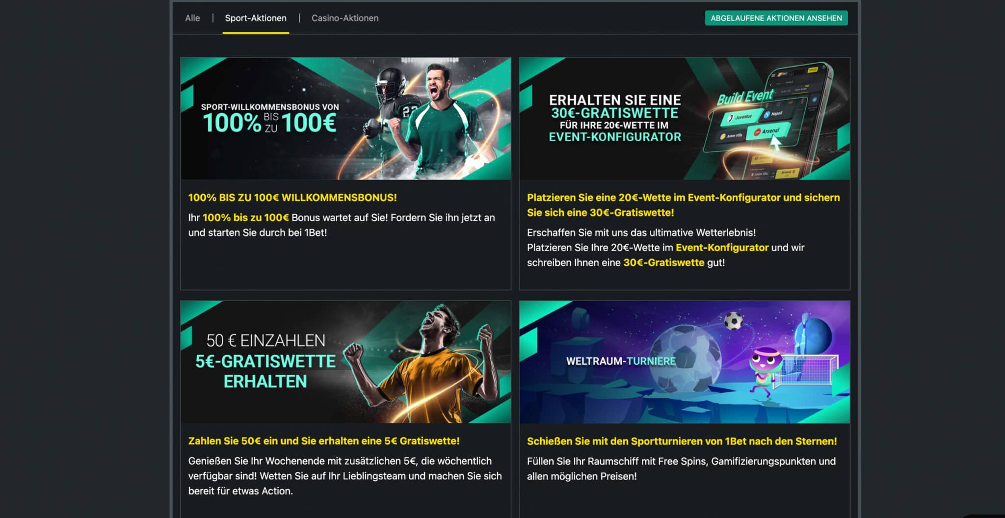 1Bet Erfahrungen: Unsere ehrliche Bewertung des Wettanbieters ...